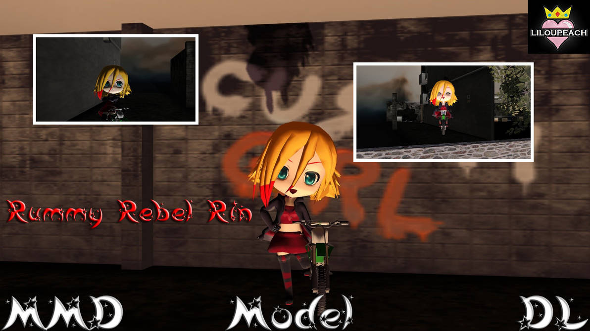 MMD Rummy Rebel Rin DL by liloupeach on DeviantArt