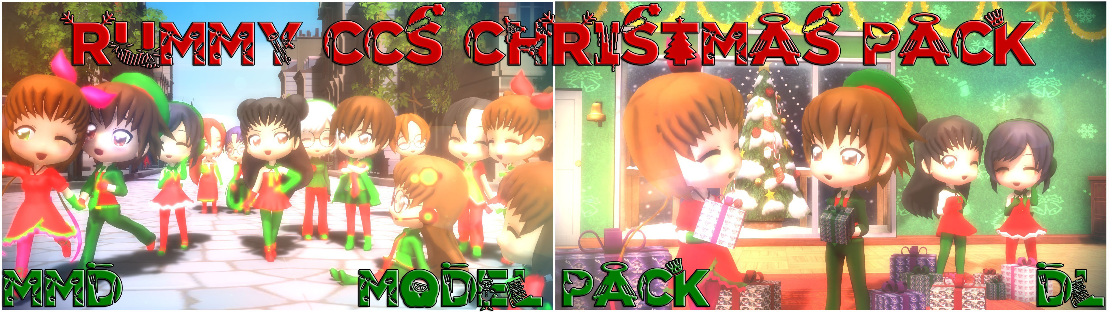 MMD Rummy CCS Christmas pack DL by liloupeach on DeviantArt