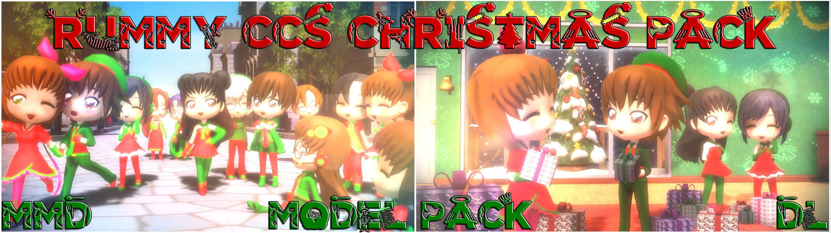 MMD Rummy CCS Christmas pack DL by liloupeach on DeviantArt