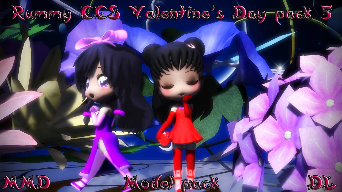 MMD Rummy CCS Valentine pack 5 DL by liloupeach on DeviantArt