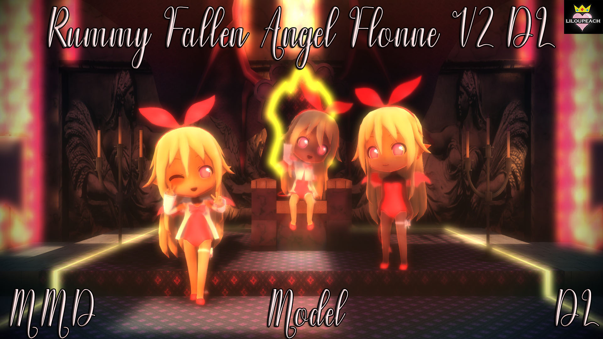 MMD Rummy Fallen Angel Flonne V3 DL by liloupeach on DeviantArt