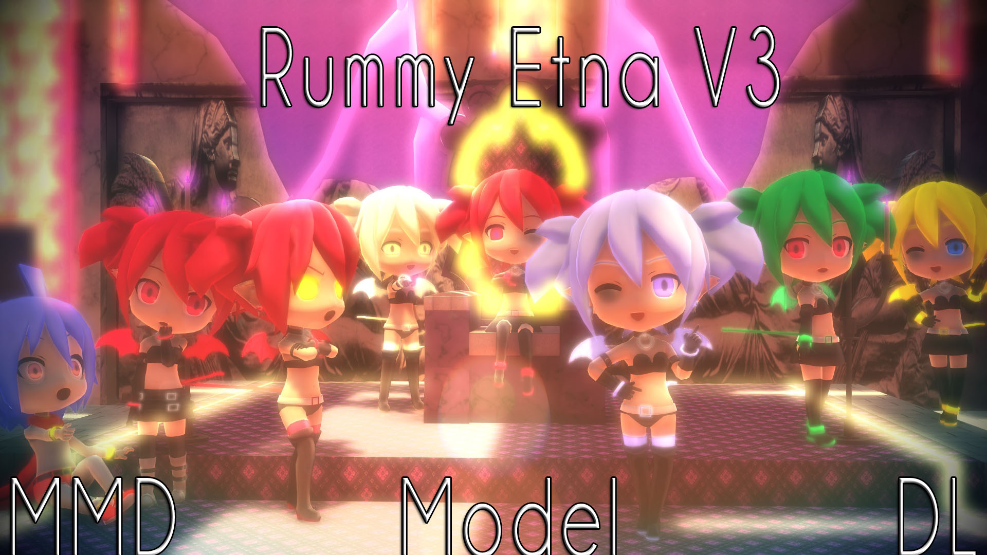 MMD Rummy Etna V3 DL by liloupeach on DeviantArt
