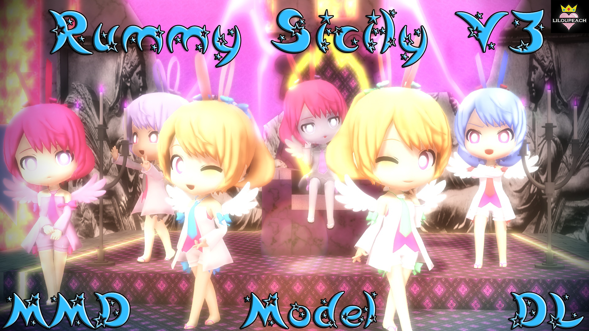 MMD Rummy Sicily V3 DL by liloupeach on DeviantArt