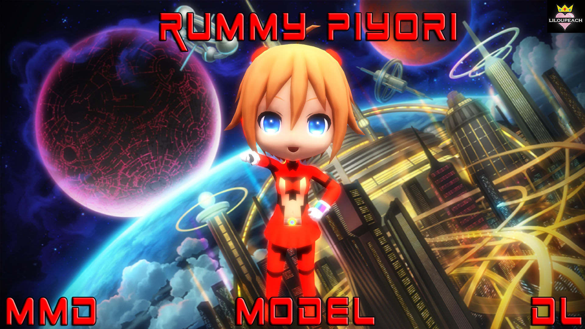 MMD Rummy Piyori V1.5 DL by liloupeach on DeviantArt
