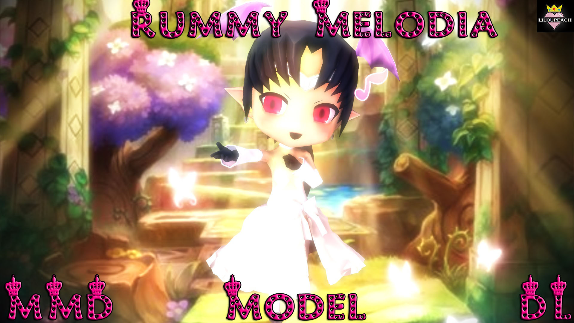 MMD Rummy Melodia V2 DL by liloupeach on DeviantArt