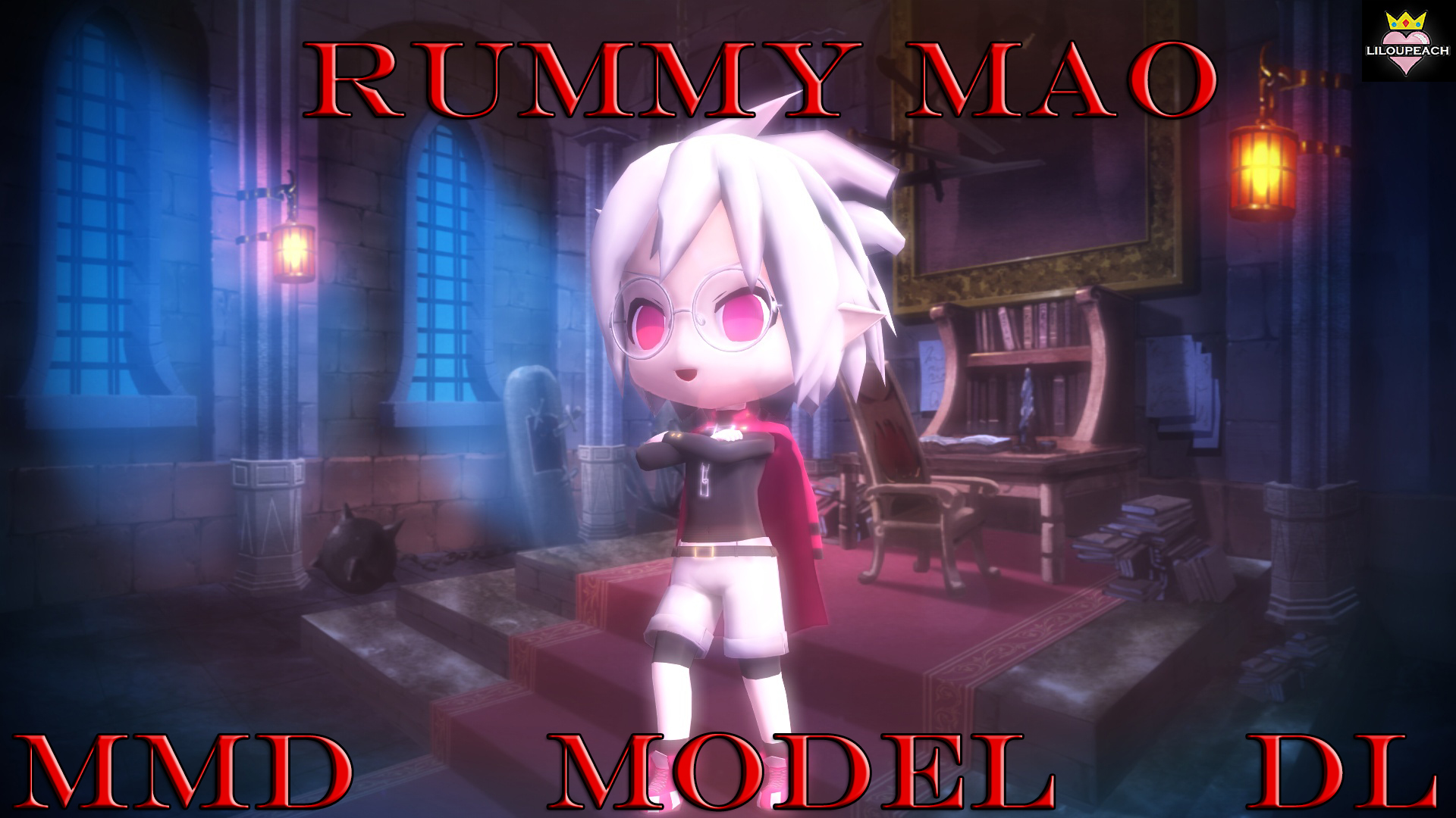 MMD Rummy Mao DL by liloupeach on DeviantArt
