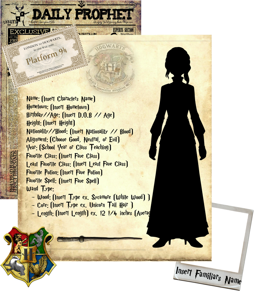 .:Hogwarts Character Sheet:. by IKArtStudios on DeviantArt
