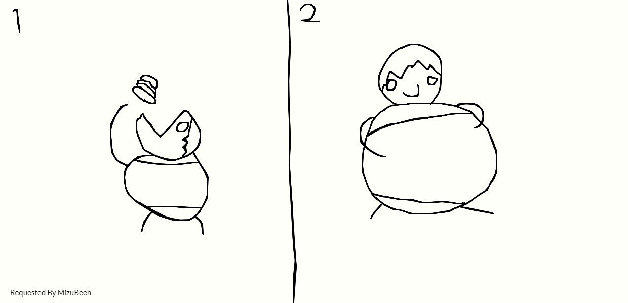 Fat Boi Eats 50 Burgers Until He's Big Fat. by TimBoayh on DeviantArt