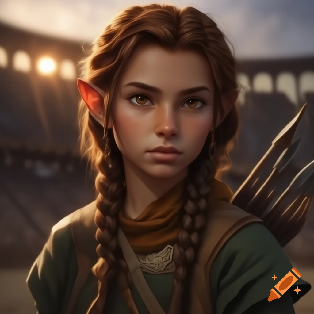 Elvish Girl by KayaTheKayak on DeviantArt