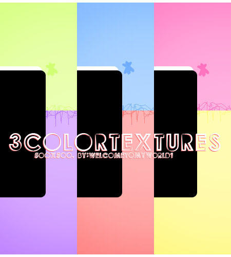3 COLOR TEXTURES PACK by welcometomyworld1 on DeviantArt