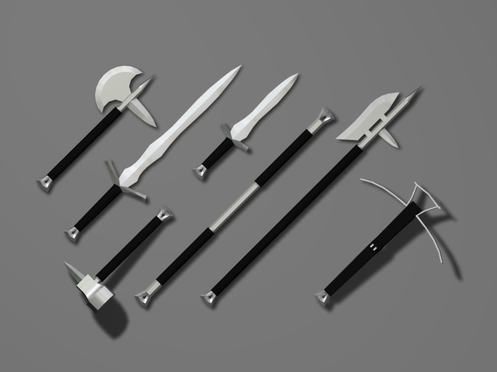 Kingdom Weapon Set by pfunked on DeviantArt
