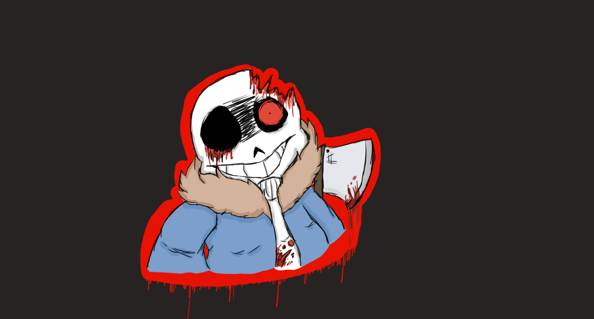 Horror sans by MistressMarshmellow on DeviantArt