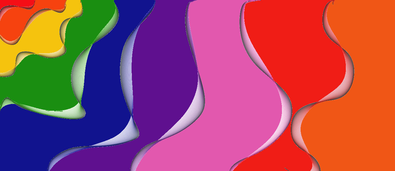 Wavy Rainbow by Megan0877 on DeviantArt