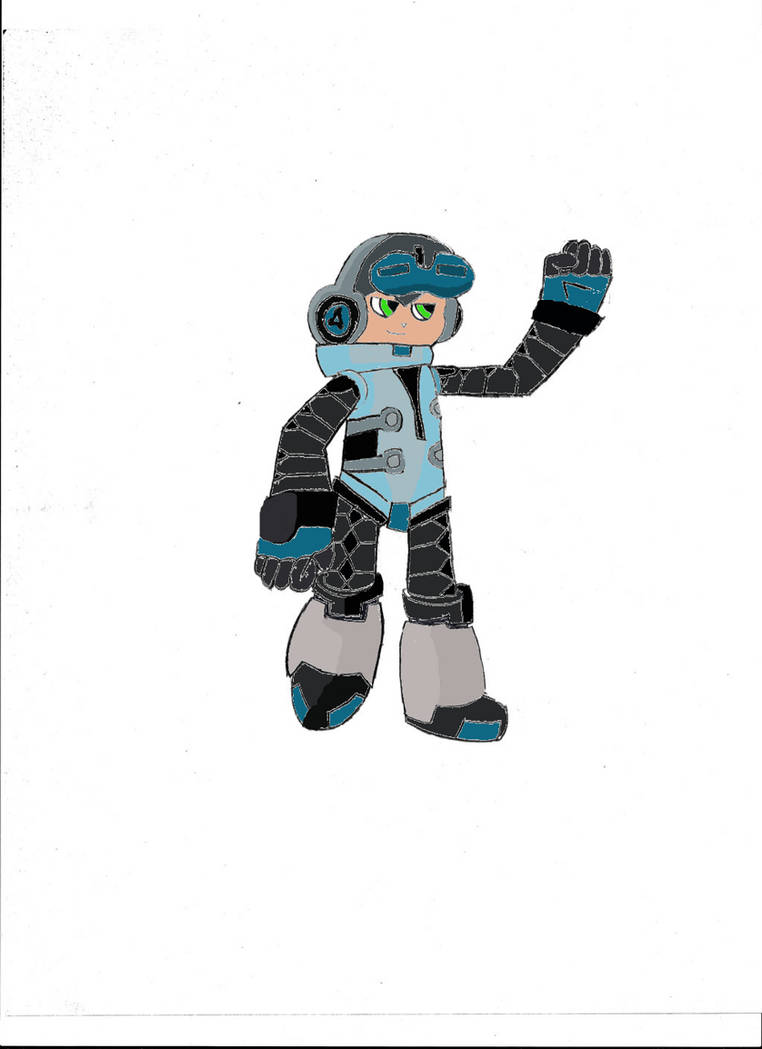 mighty number 9 beck by candondor on DeviantArt