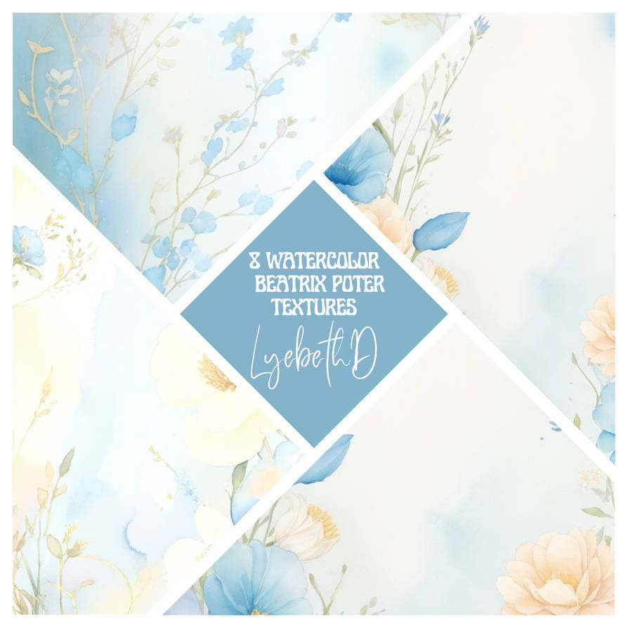 Beatrix Potter Inspired Watercolor Texture Pack by LyebethD on DeviantArt