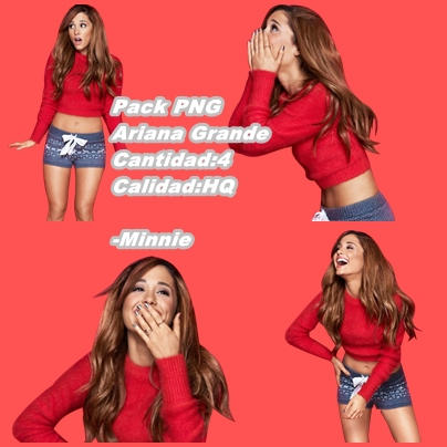 Pack Png Ari Grande by SirensDreams on DeviantArt