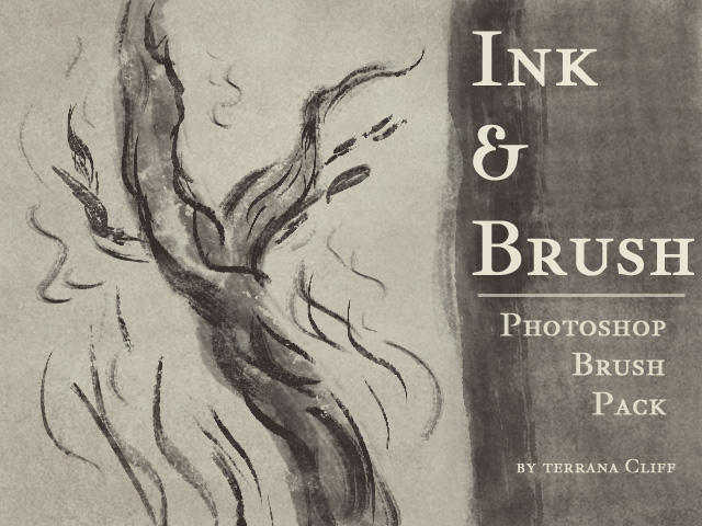 Brush Pack - Ink And Brush by rillani on DeviantArt