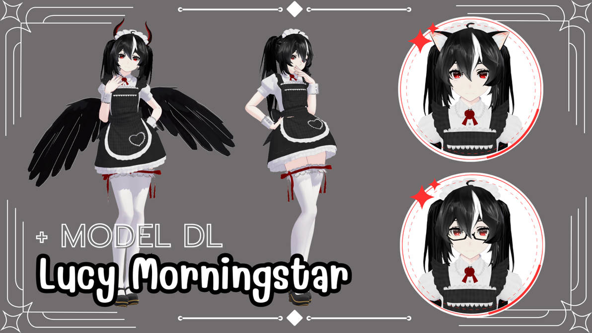 [MMD Frienscraft TH] TDA Lucifer Maid [Model DL] by Yukagichan on ...