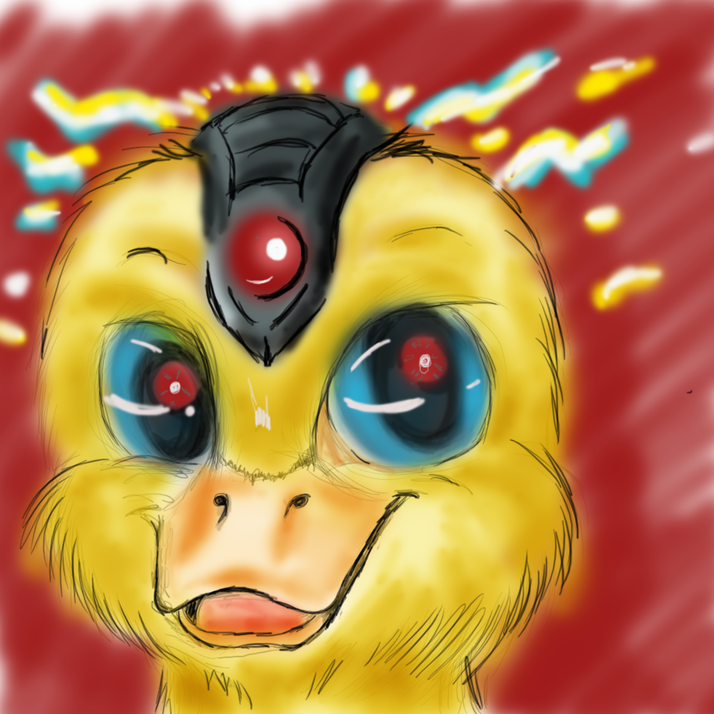 Evil Duck by hiddenshadow64 on DeviantArt