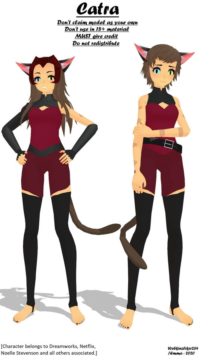 MMD - She-ra POP - Catra DL! by WebkinzLiker264 on DeviantArt