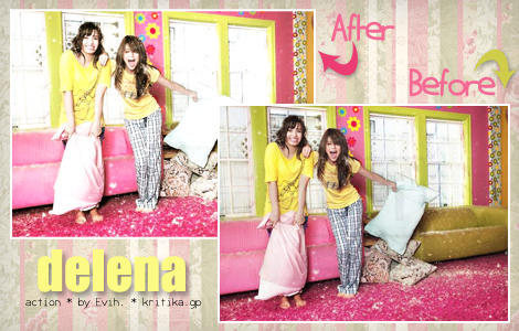 Delena action by evicike on DeviantArt