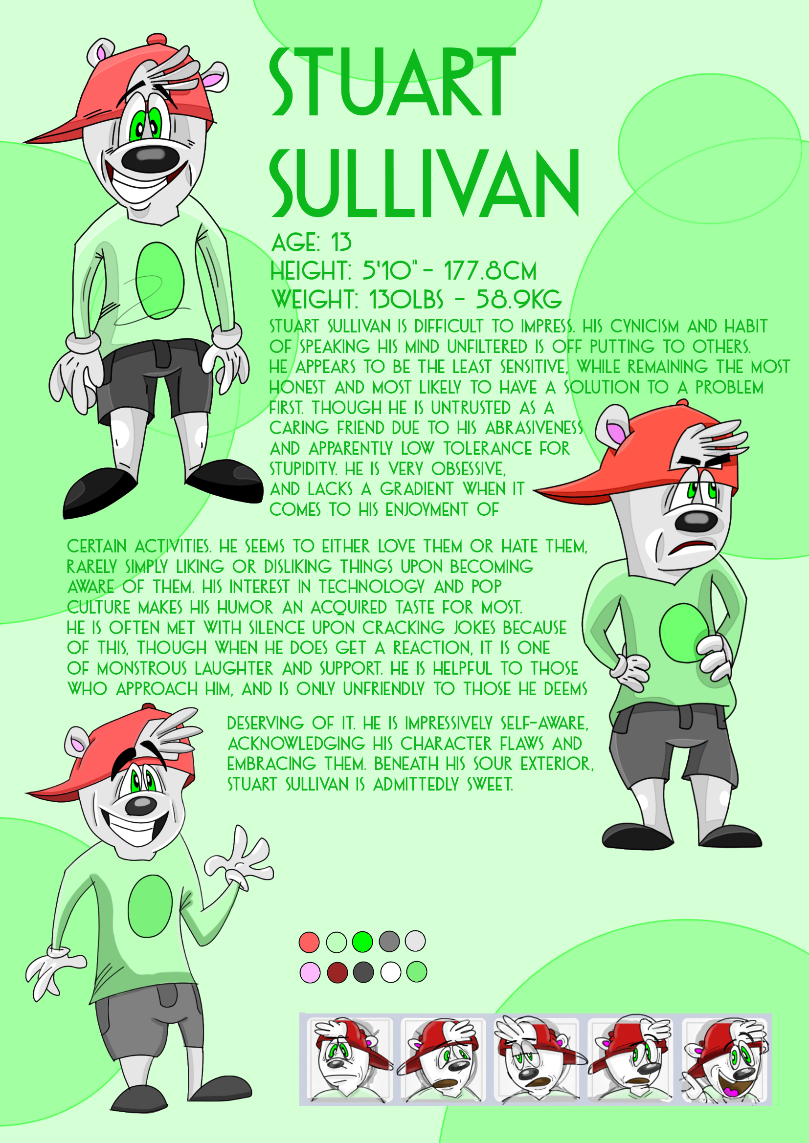 STUART SULLIVAN (Character Designs) by SociallyMaligned on DeviantArt