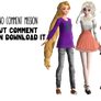 MMD Rapunzel DL by Katsura-chan72 on DeviantArt