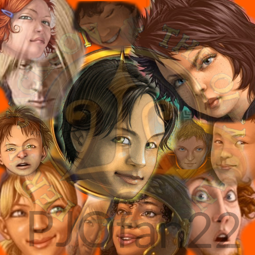 PJO Picture of the Main Character Faces by PJOfan22 on DeviantArt