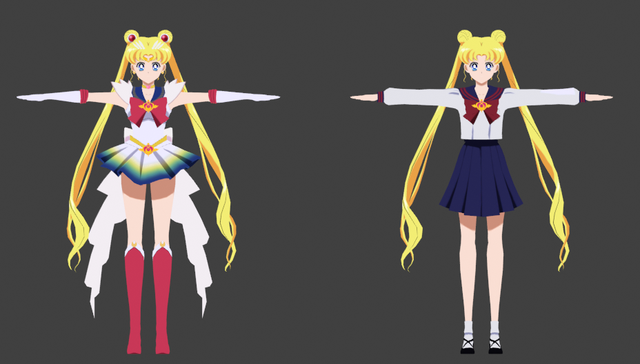 Sailor Moon Vr Dream Flight: Usagi Tsukino XPS DL by Mimicosss on ...
