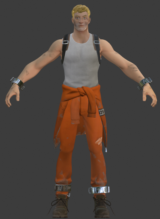 FBX/XPS - Jones Unchained (Fortnite) by Mimicosss on DeviantArt