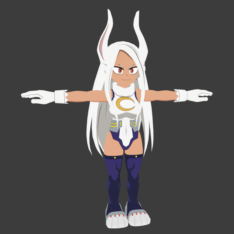MHA: Ultra Impact - Mirko FBX DL by Mimicosss on DeviantArt