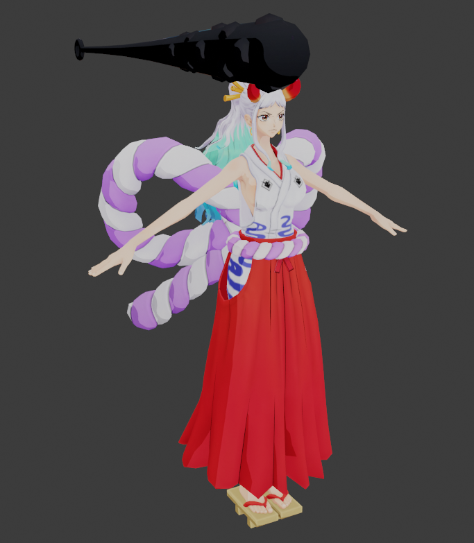 Yamato - One Piece: Burning Will FBX DL by Mimicosss on DeviantArt