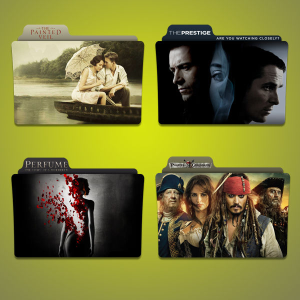 P Movie Folder Icon Pack by Kliesen on DeviantArt