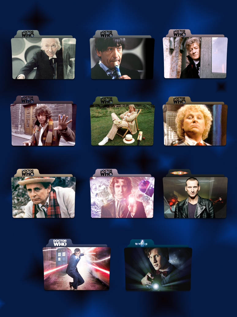 Doctor Who Folder Icons by Kliesen on DeviantArt