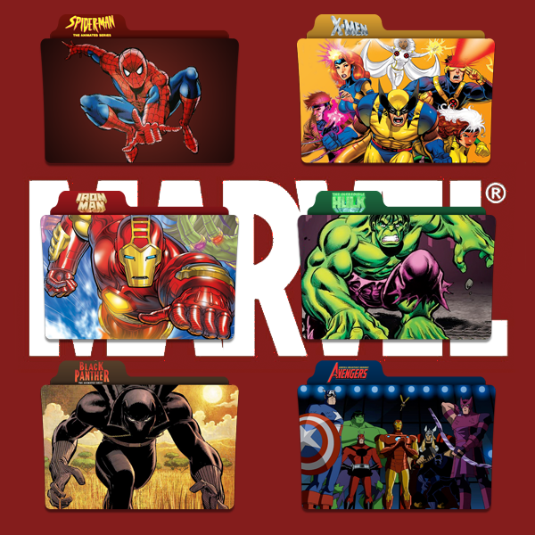 Marvel Shows Folder Icon Pack by Kliesen on DeviantArt