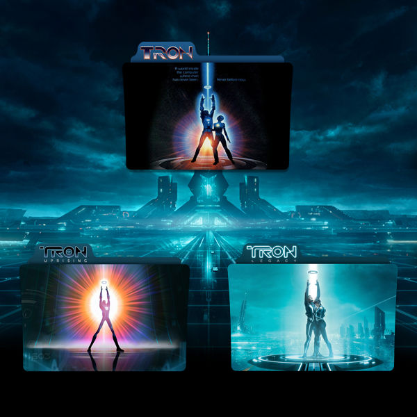 Tron Folder Icon Pack by Kliesen on DeviantArt