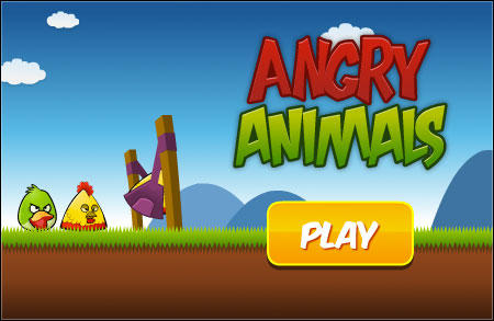 Angry Animals Interactive Web Banner by Kyleartbow on DeviantArt