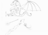 Were-Dragon. by WolfKlaue on DeviantArt