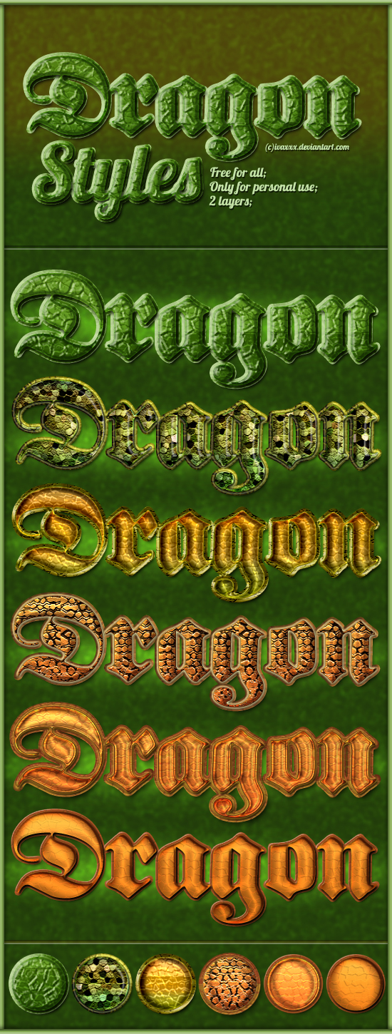 Dragon Styles by IvaxXx on DeviantArt