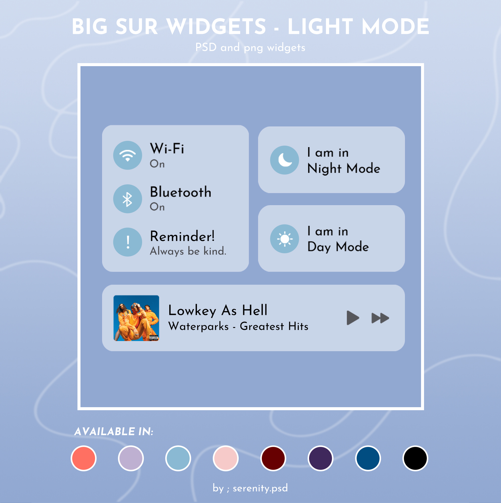 Big Sur Widgets - Light Mode by SheLookedSoCool on DeviantArt