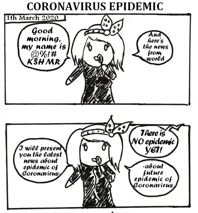 Coronavirus epidemic comic (read to the end) by Chlodnikus on DeviantArt