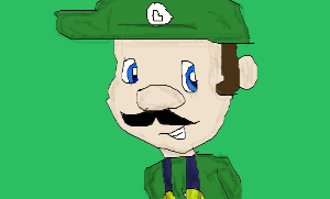 VERY FIRST LUIGI!!! by foreverprincessdaisy on DeviantArt