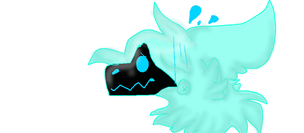 My smol protogen (his name is usb) by Cloverandtoonlink123 on DeviantArt