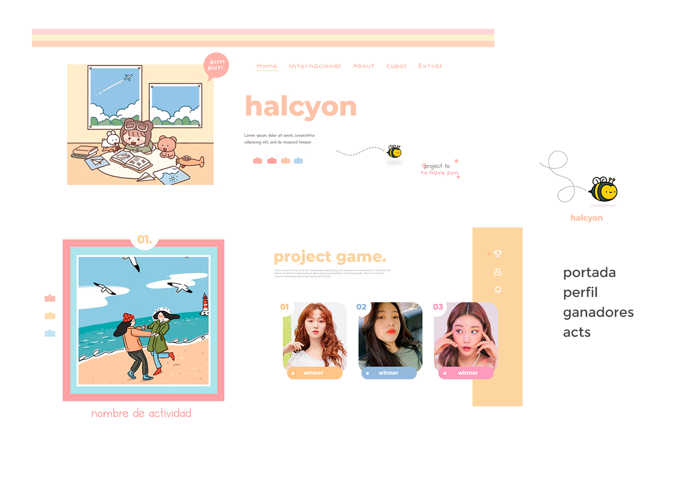 #005 Pack project/4 templates by xfroggie on DeviantArt