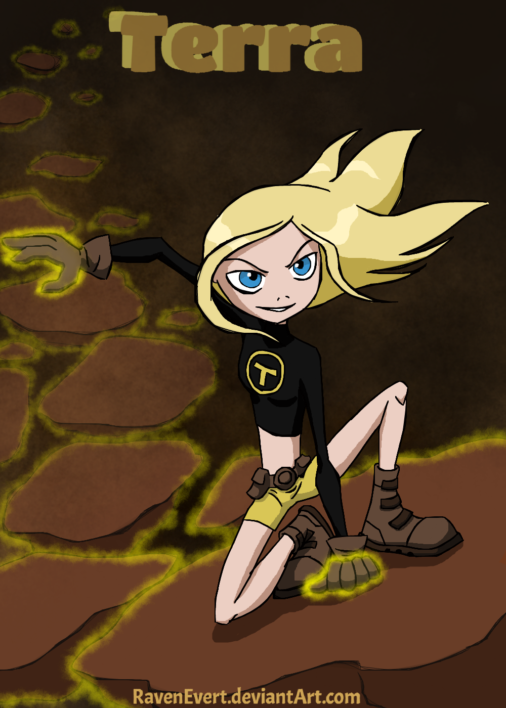 Terra - Teen Titans by RavenEvert on DeviantArt