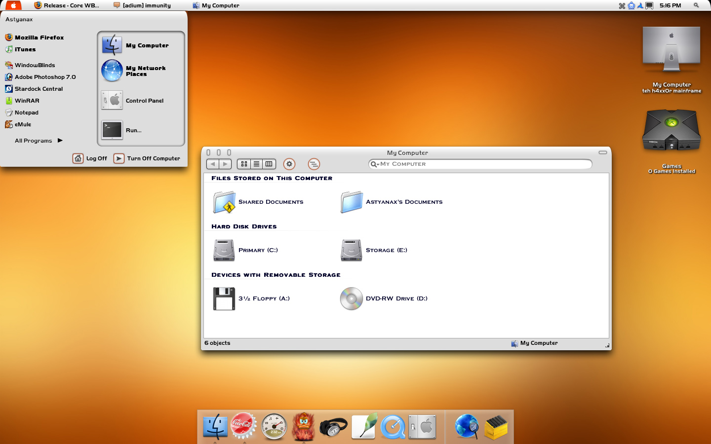 Core Port WB5 by Astyanax0 on DeviantArt