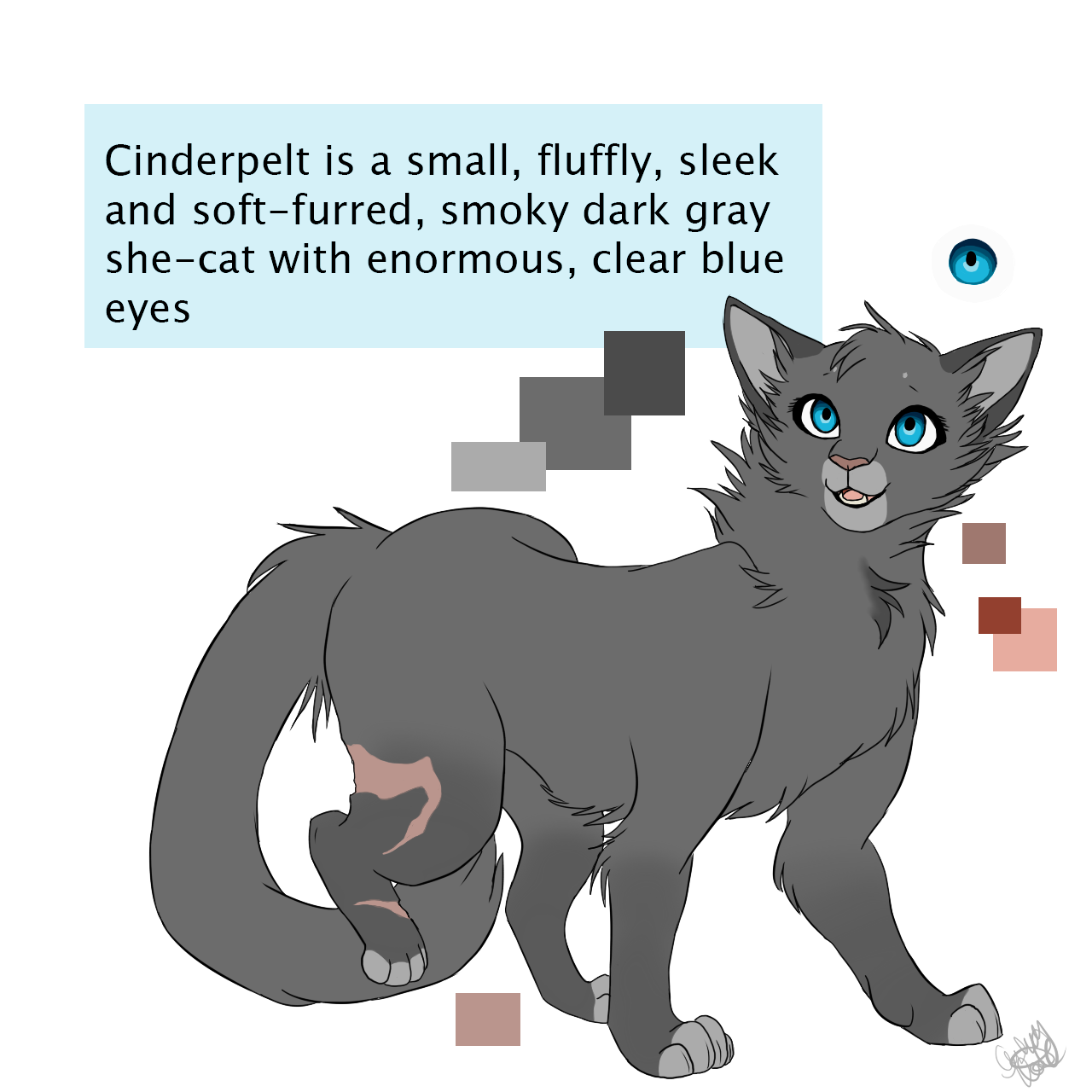 Cinderpelt by PureSpiritFlower on DeviantArt