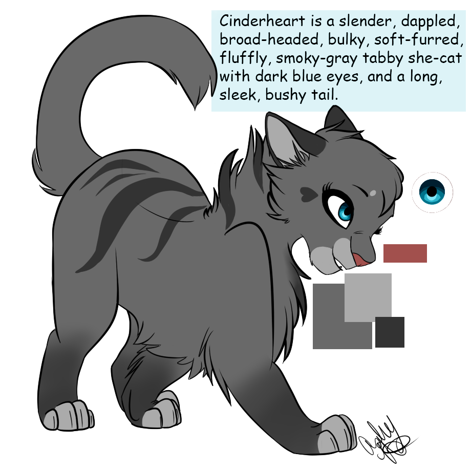 Cinderheart by PureSpiritFlower on DeviantArt