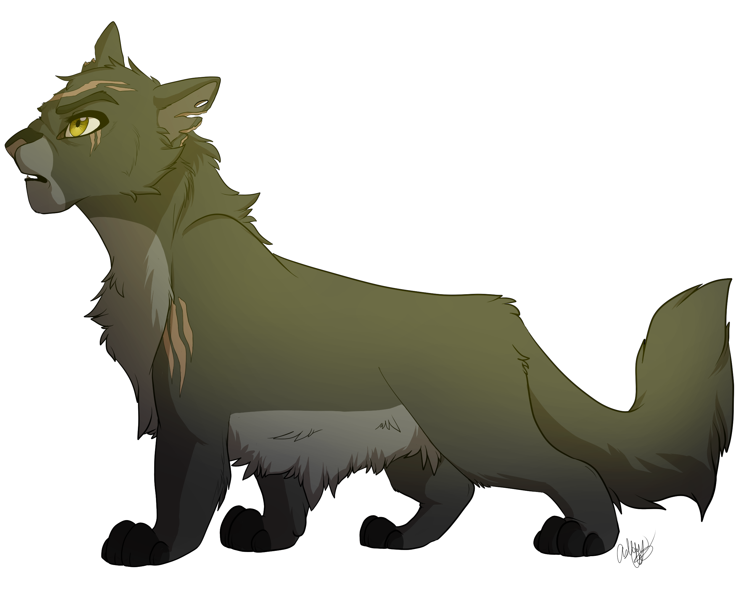 Yellowfang by PureSpiritFlower on DeviantArt