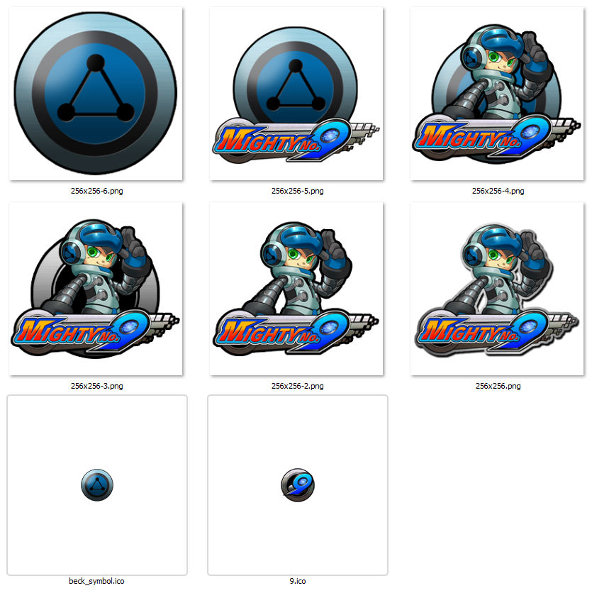 Mighty No. 9 Dock and Desktop Icons by DuoDynamo on DeviantArt